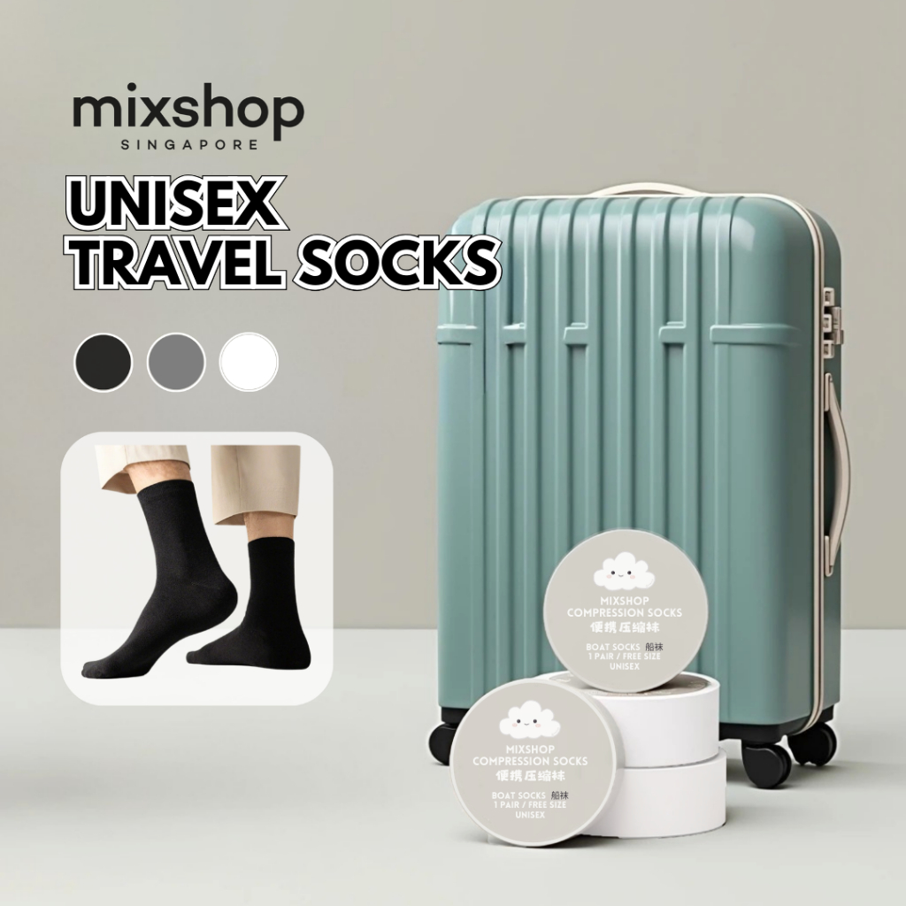 mixshop Disposable Travel Socks, Disposable Socks, Compressed Socks ...