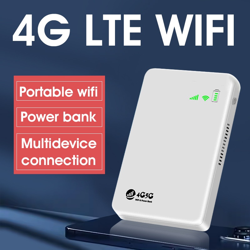 HXR Portable 4G Wifi Router 10000mAh Power Bank Pocket Wireless WIFI ...