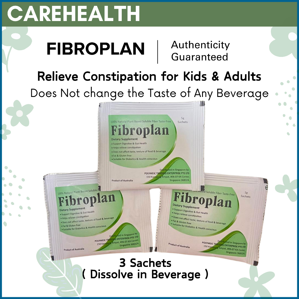 Fibroplan - Relieves Constipation for Children and Adults (Gluten Free ...