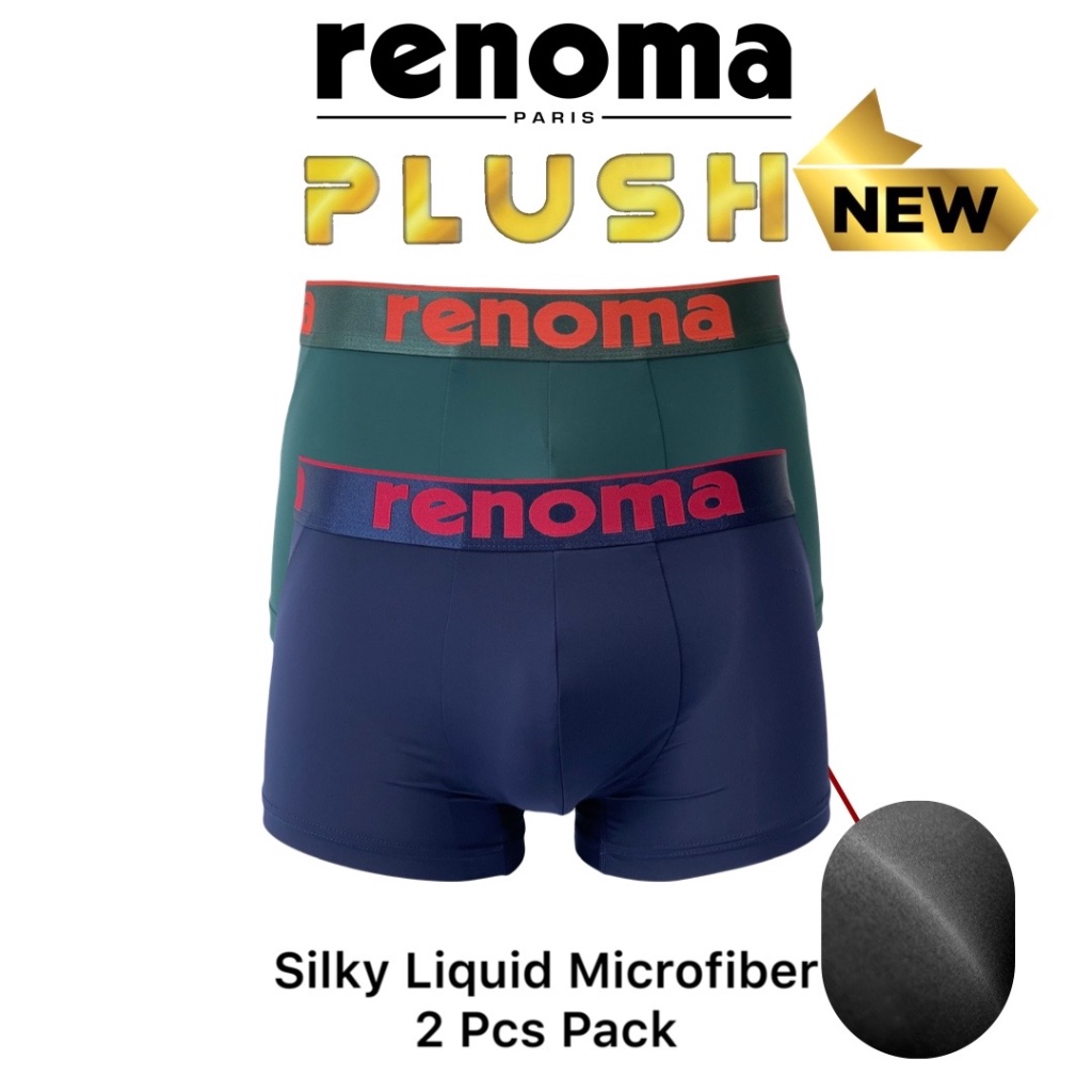 Renoma Plush Microfiber Trunks (2 in 1) | Shopee Singapore