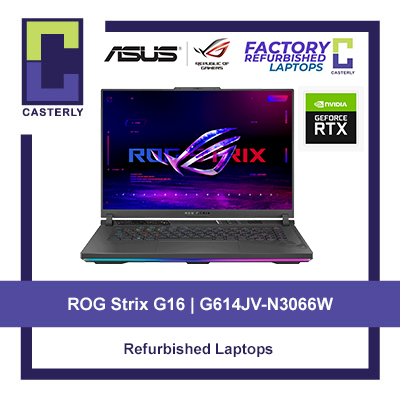 [Refurbished] ASUS ROG Strix G16 G614JV-N3066W / i7-13650HX / 16GB DDR5 ...