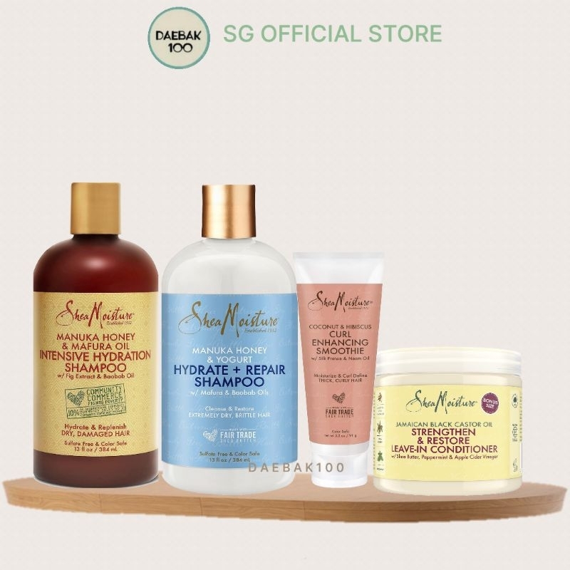 Restock Sheamoisture Raw Shea Butter Deep Moisturizing Shampoo