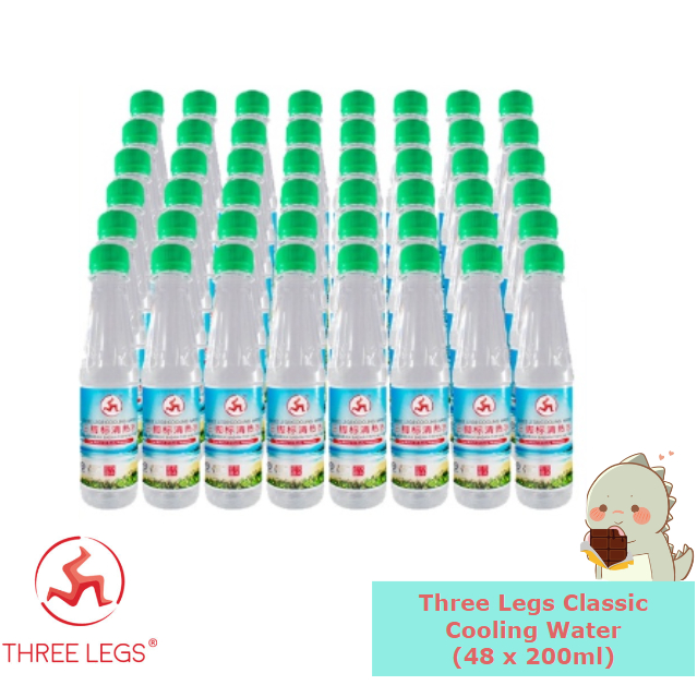 Three Legs Cooling Water 三脚标清热水 - Relief Body Heatiness - Rehydration ...