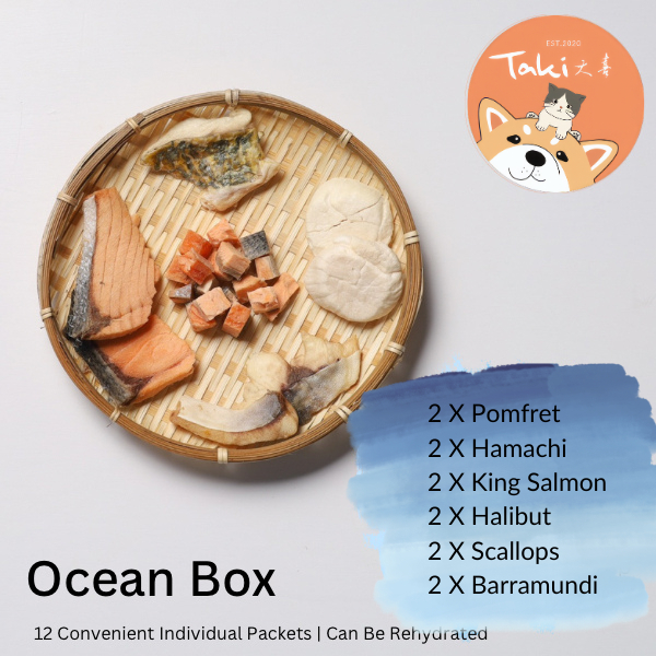 Taki Pets OCEAN BOX Dog and Cat PREMIUM Freeze Dried Treat - [Made in ...