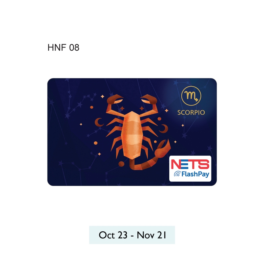 Personalised Nets Flashpay Card Horoscope Style perfect Customised ...