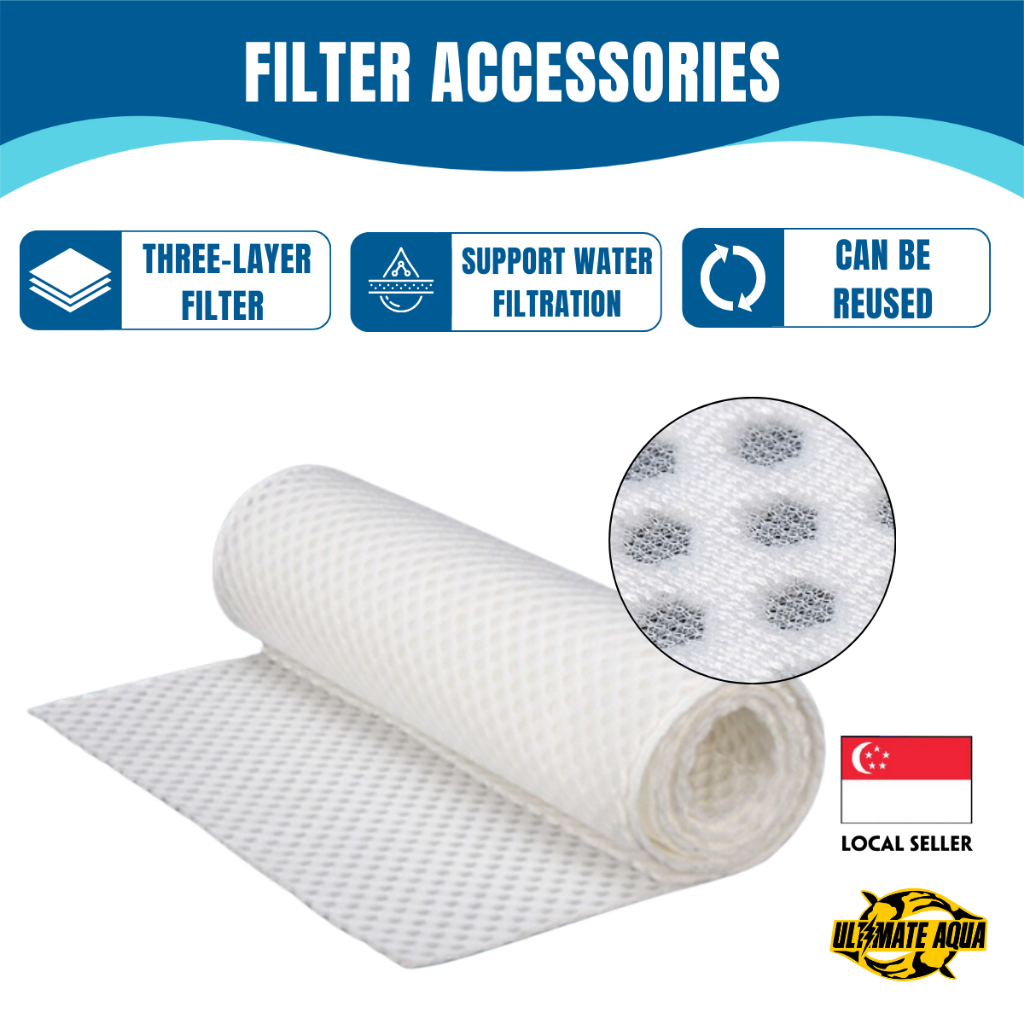 YEE 3D Bee Hole Cotton Filter, Aquarium Filter With Thickened ...