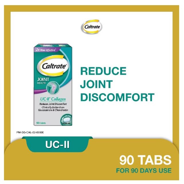 Caltrate Joint Health UC-II Collagen Tablet 90s | Shopee Singapore