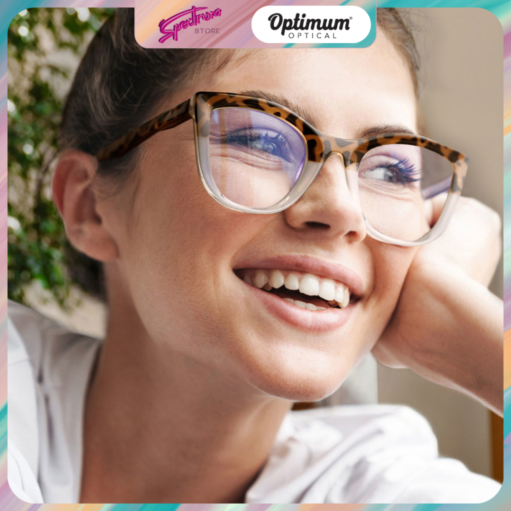 Optimum Optical | Unisex Myopia Computer Reading Presbyopic Anti-Glare with Degree| Reading ...