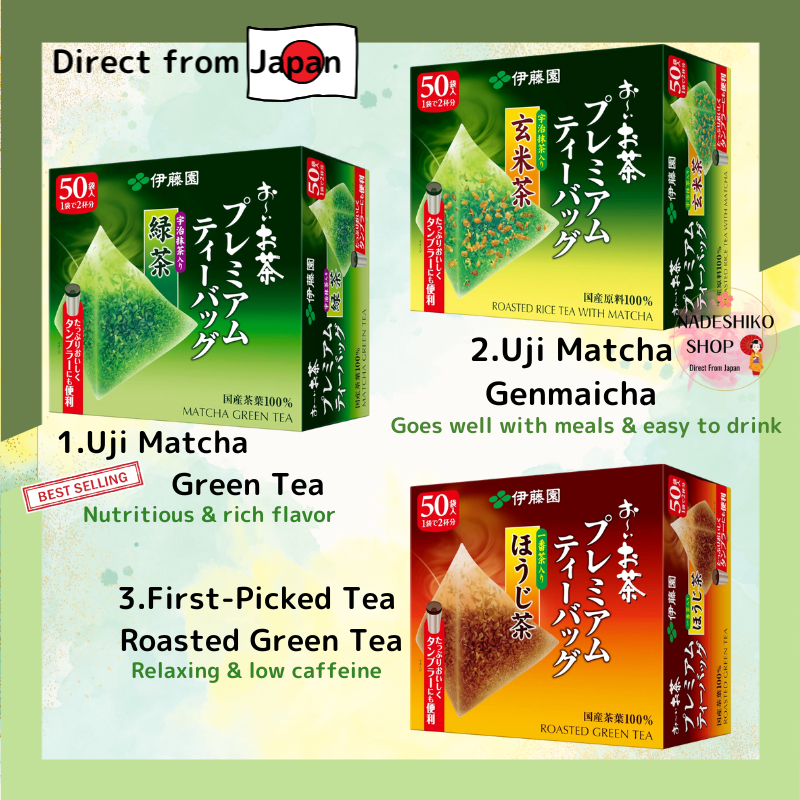 Oi Ocha Green Tea Premium Tea Bags Ito En 【 1.8g x 50 bags】 Variations ...