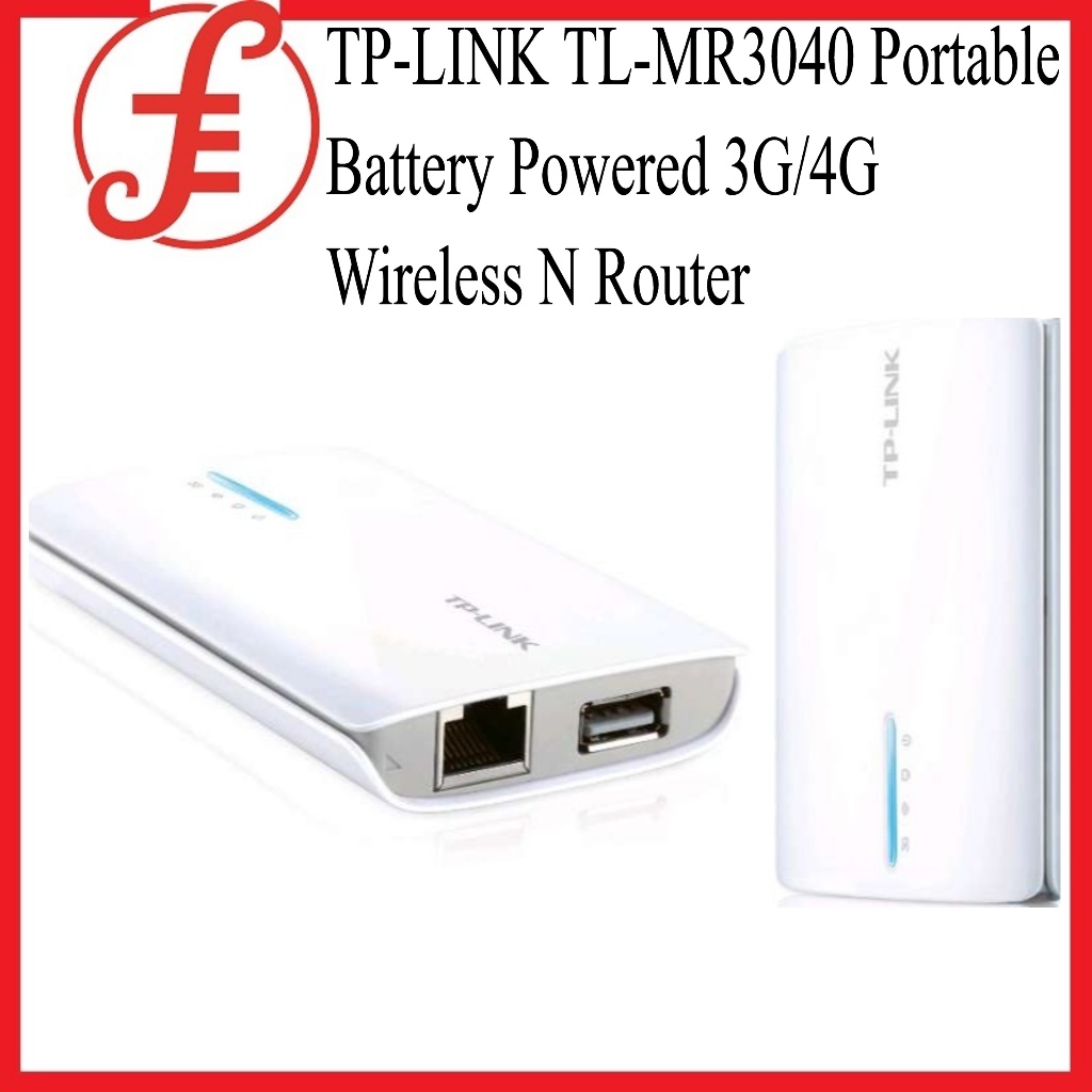 TP-LINK TL-MR3040 | TL-MR3020 Portable Battery Powered 3G/4G Wireless N ...