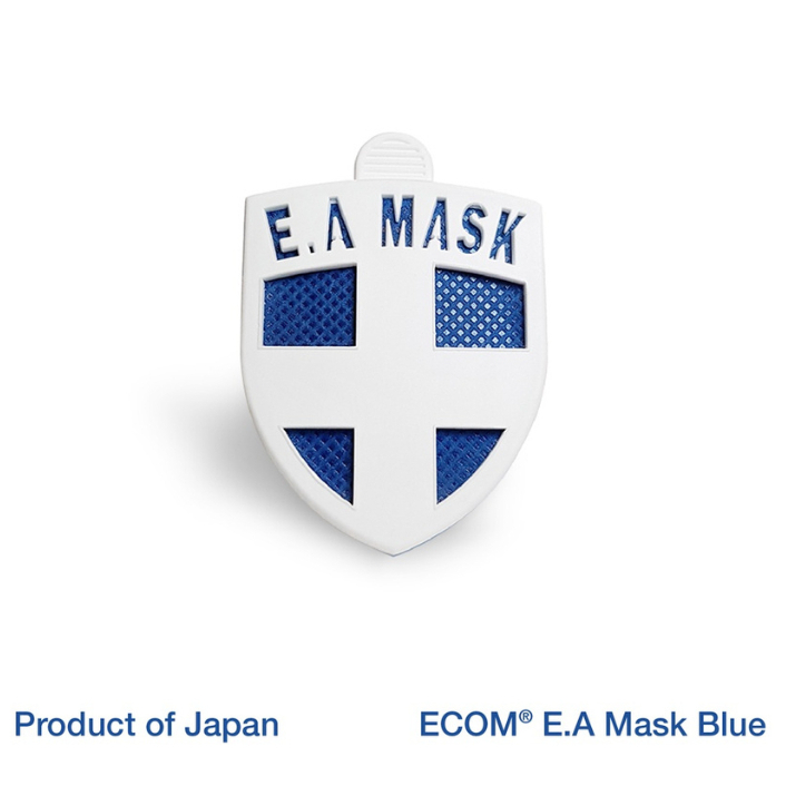 ECOM EA Mask Blue. Cleans Air, Eliminates Odour for Individual ...