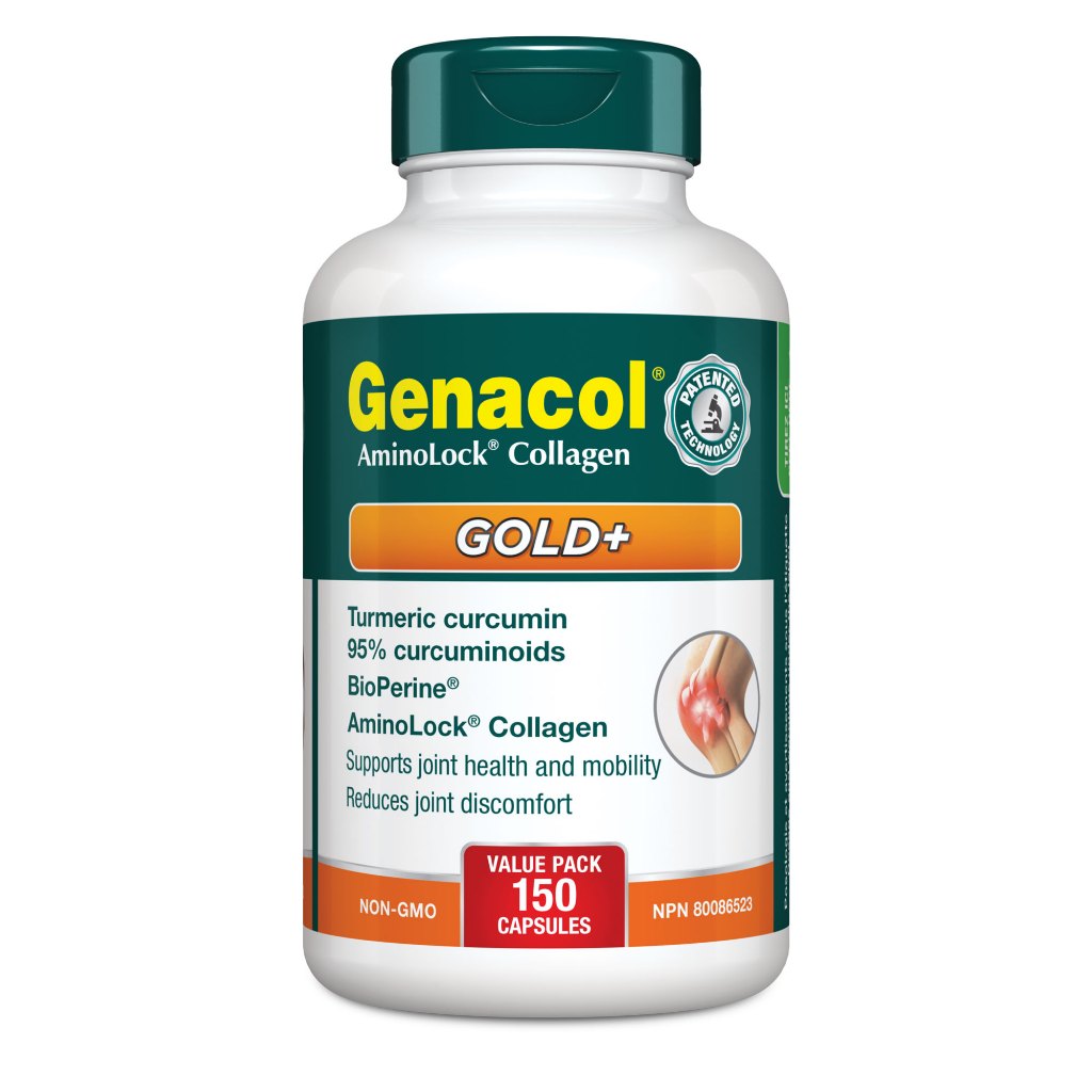 Genacol Gold Plus 150 caps Ultra Hydrolyzed Collagen Peptide Supplement ...