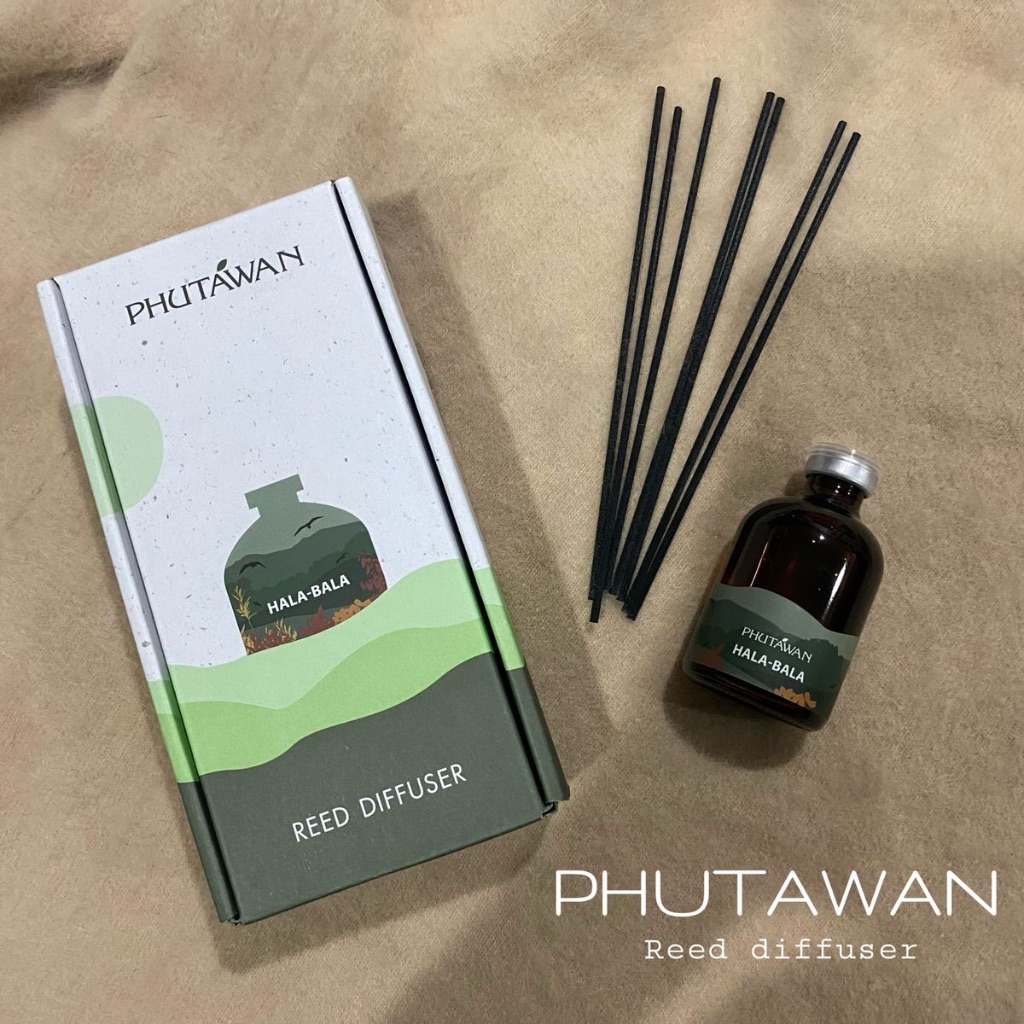 Phutawan Aroma Reed Diffuser Hala-Bala Reed Diffuser 50ml | Shopee ...