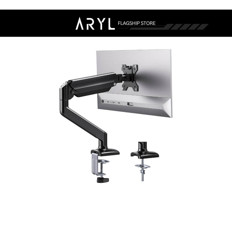 the Aryl™ Gas Spring Single Monitor Arm | Shopee Singapore