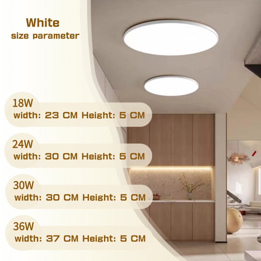 LED Ceiling Light Waterproof steam bathroom light led bedroom corridor ...