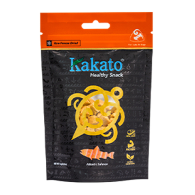 Kakato Freeze-dried Atlantic Salmon Dice (15g) | Shopee Singapore