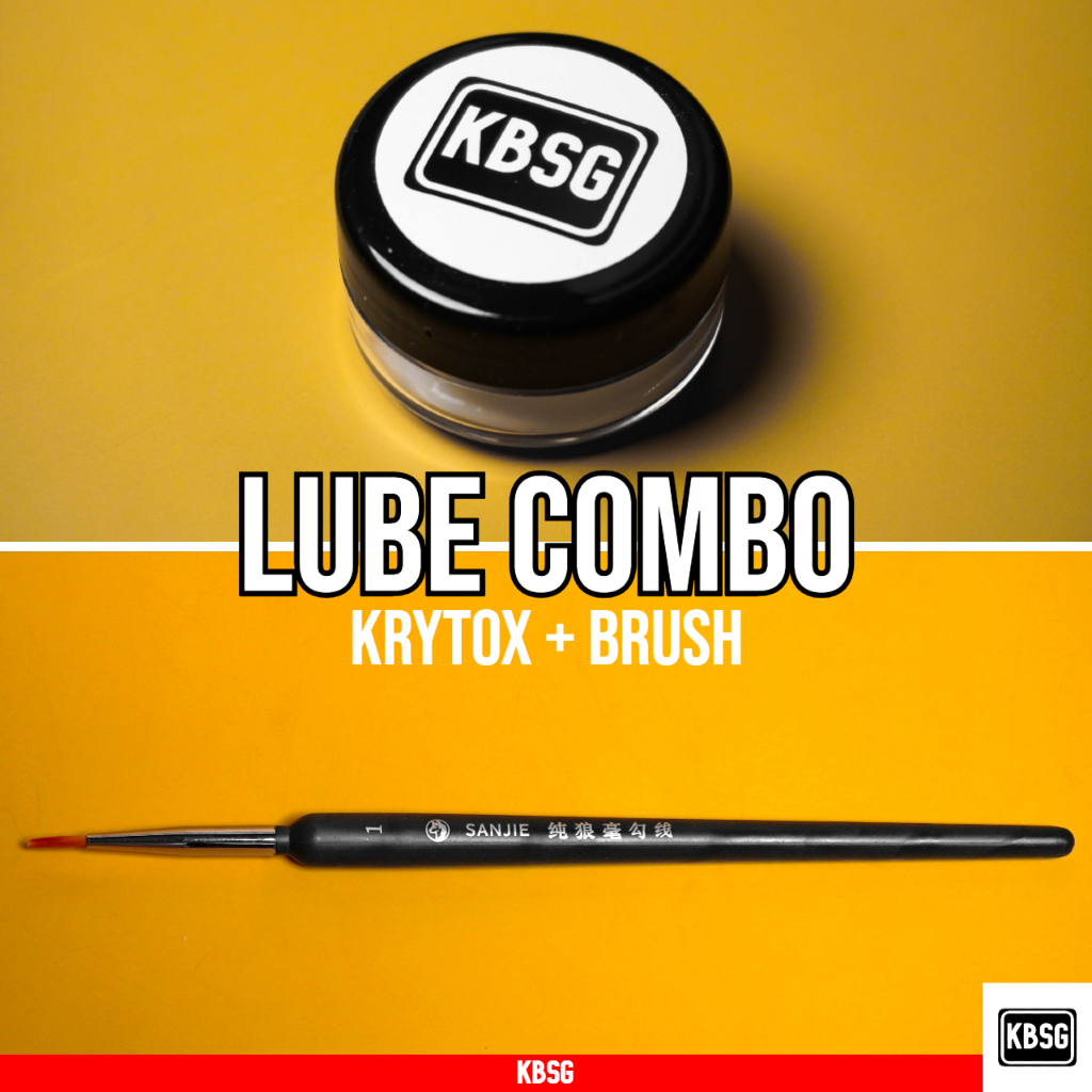 Krytox Keyboard Switch Lube / Stabilizer + Lubing Brush Combo | Shopee ...