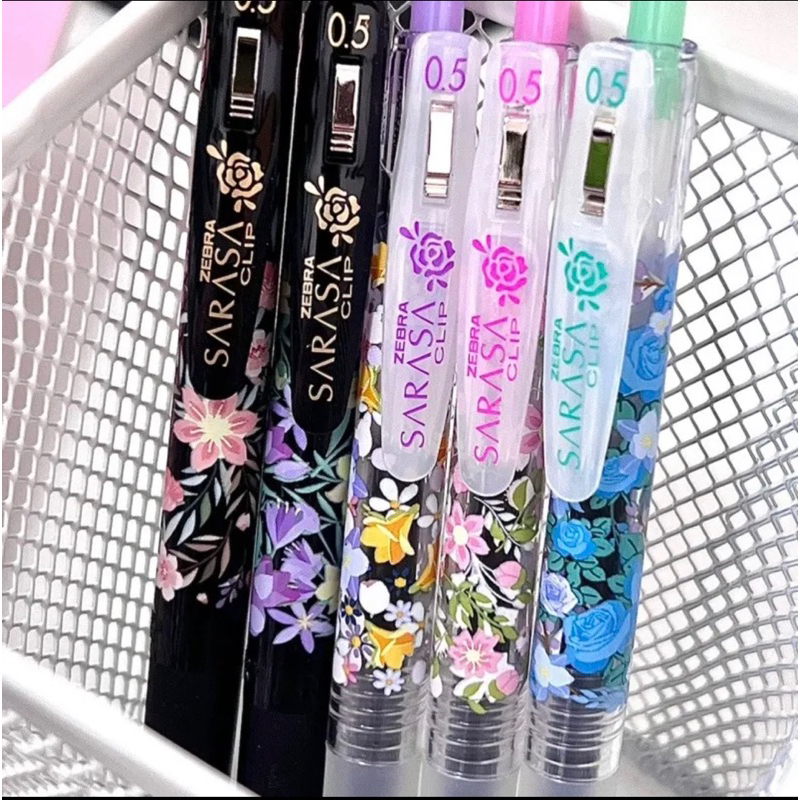 Zebra Japan Flower Series 1 Sarasa Pen set | Shopee Singapore