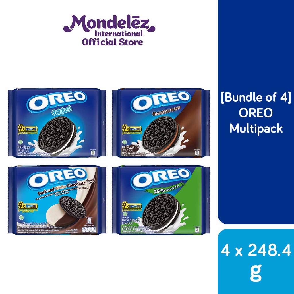 [Bundle of 2] Oreo Cream Sandwich (2 x 248.4g) - Original Sandwich ...
