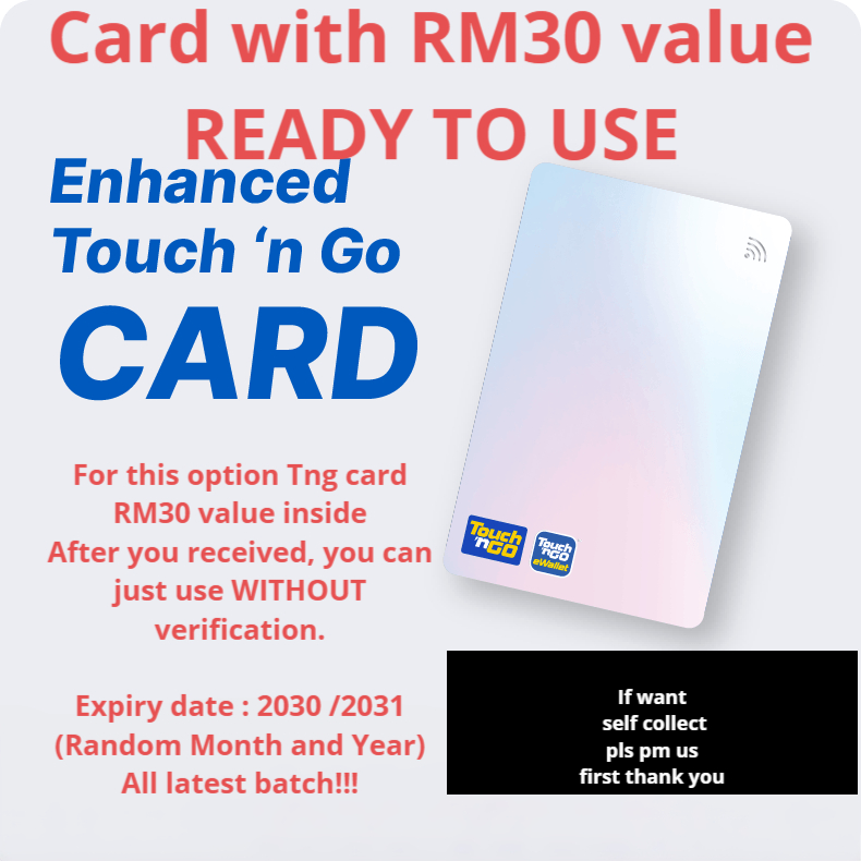 SG SELLER💕Enhanced Touch N Go NFC Toll Card (Self Top Up at Touch N Go App Available) | Shopee ...