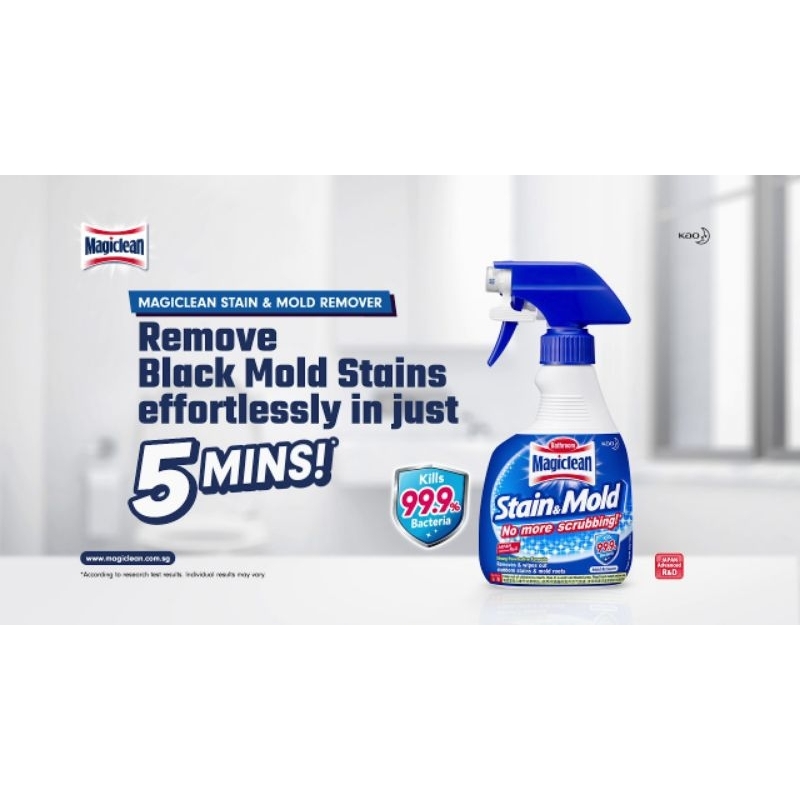 [SG Stocks] Magiclean Bathroom Stain & Mold Remover Trigger Spray ...