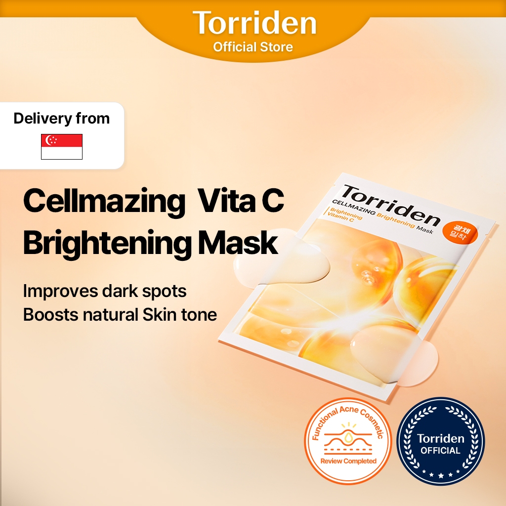 [Torriden Official] Cellmazing Vita C Brightening Mask for improves ...