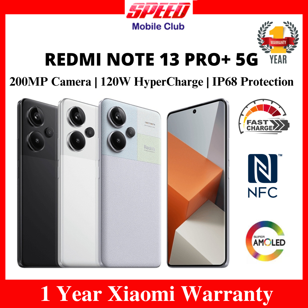 Redmi Note 13 Pro+ 5G (12/512GB)(8/256GB) NFC | Ultra Hi-Res 200MP ...