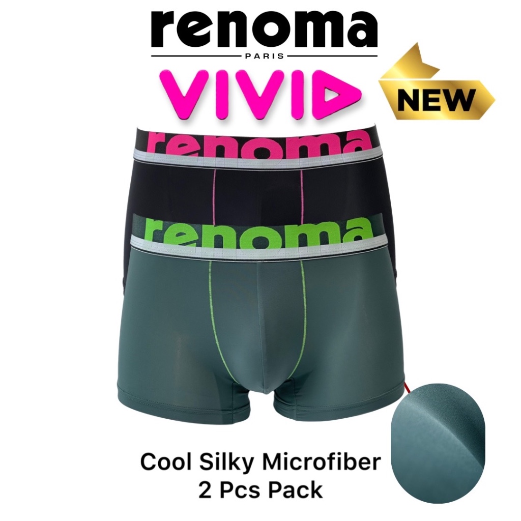 Renoma Vivid Microfiber Trunks (2 in 1) | Shopee Singapore