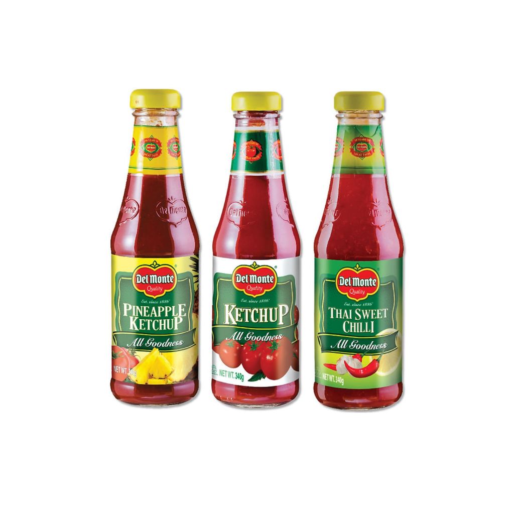 DEL MONTE Ketchup (Tomato Ketchup | Pineapple Ketchup | Thai Sweet ...
