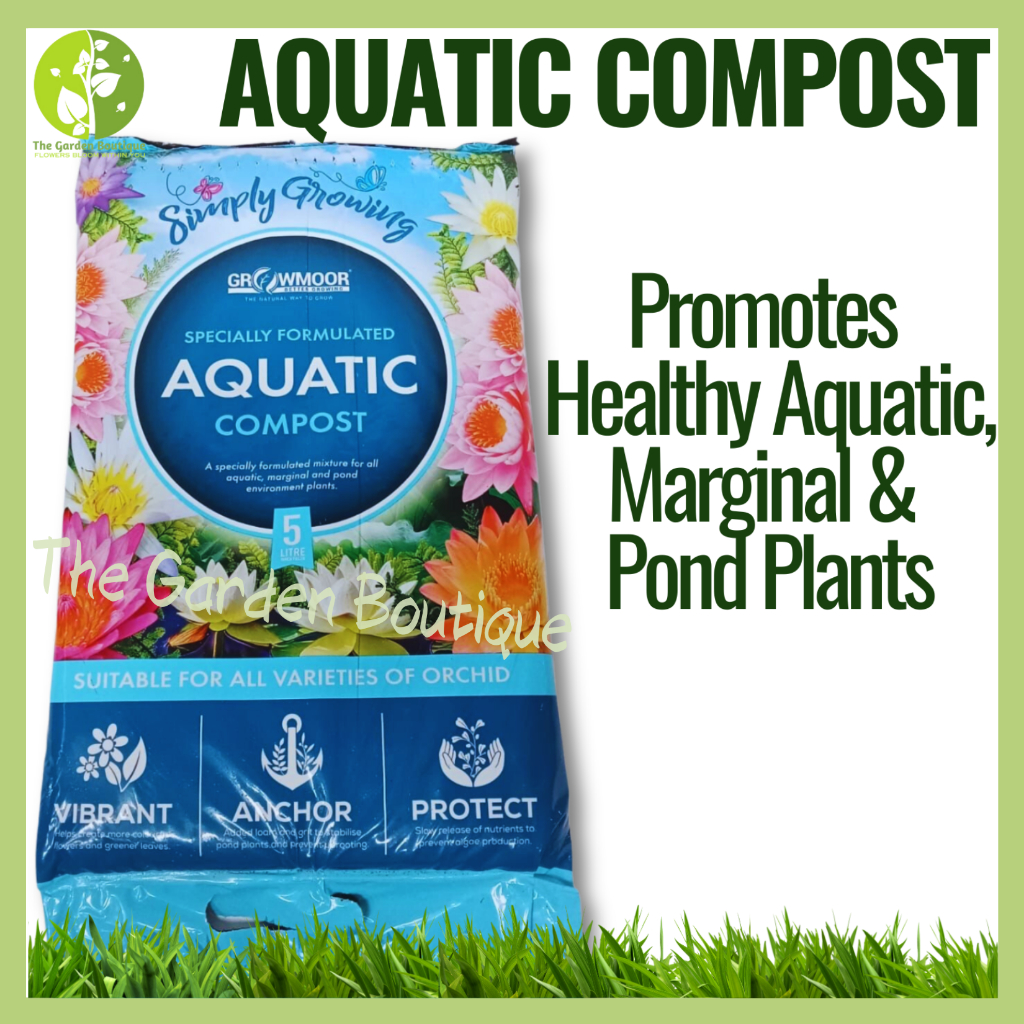 [Local Seller] Growmoor Aquatic Compost Healthy Aquatic, Marginal ...