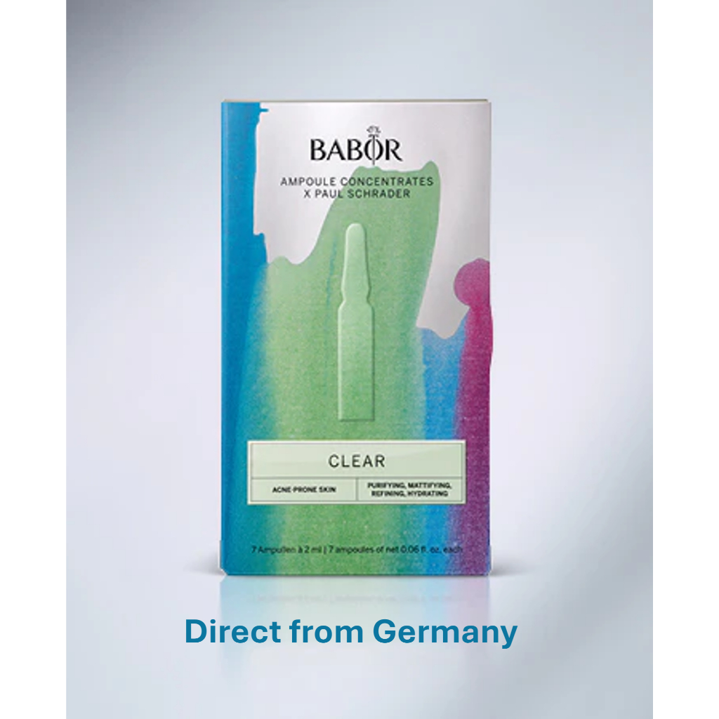 BABOR CLEAR [[4 HYDRA plus + 3 ACTIVE PURIFIER]] Ampoule Serum ...