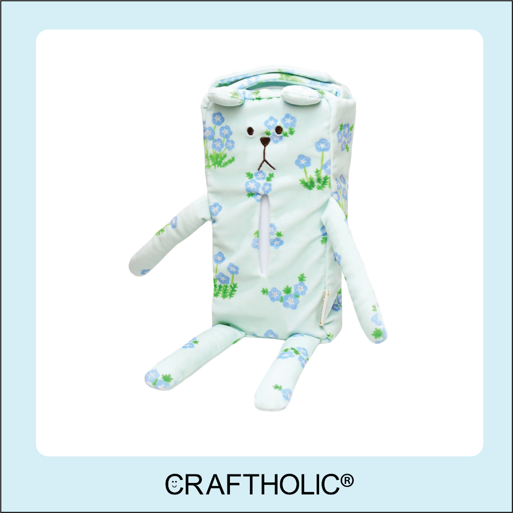 CRAFTHOLIC Tissue Box Cover - Nemophila Craft SLOTH | Shopee Singapore
