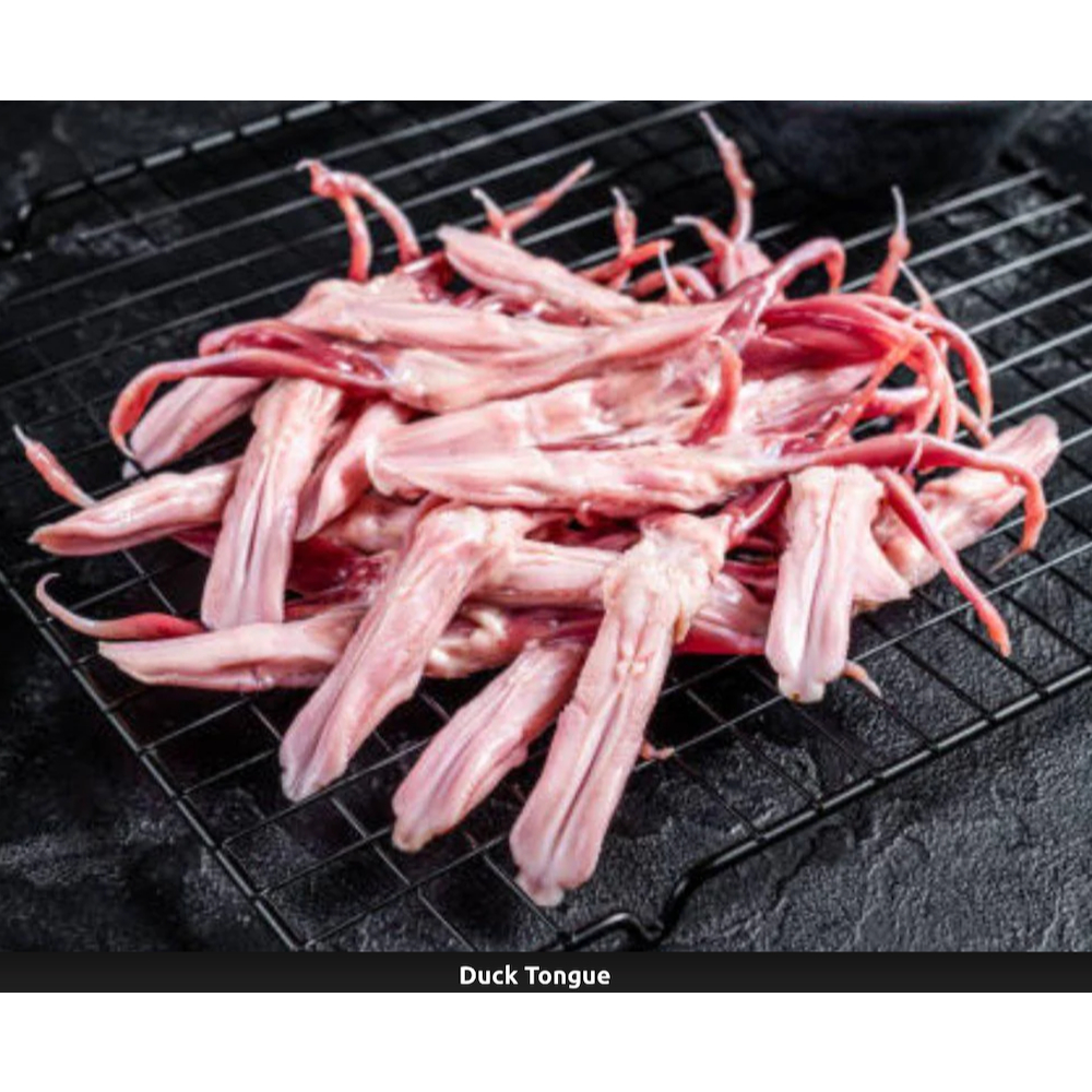 Chew Time Freeze Dried Duck Tongue For Pets (50g Before Freeze Drying ...