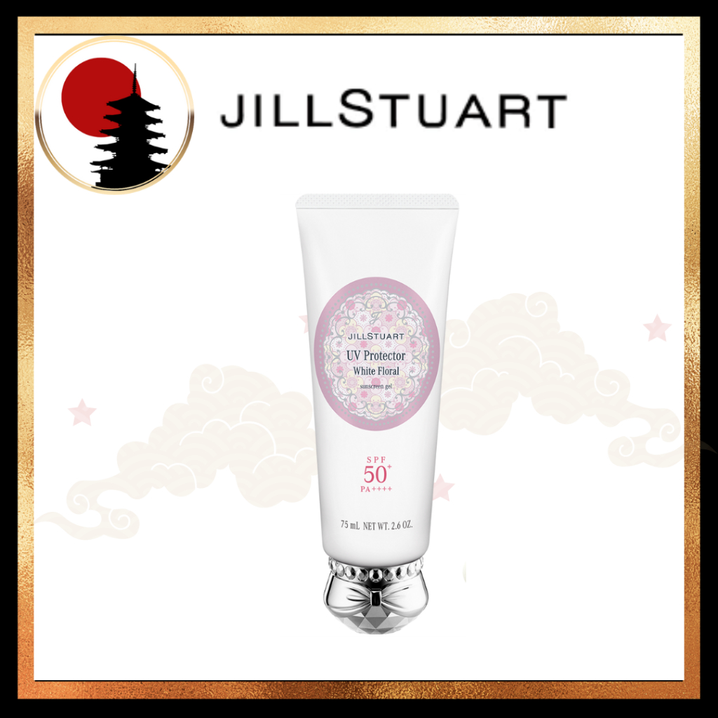 JILL STUART White Floral UV Protector (SPF50+/PA++++〈Face/Body〉) 75g: A ...