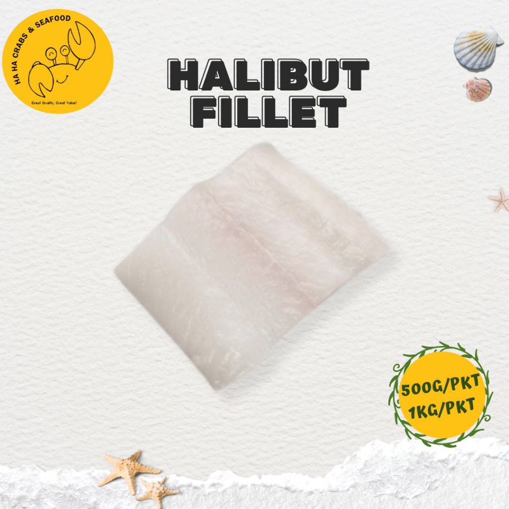 Halibut Fillet Portion 比目鱼柳 (Frozen, 500g/pkt) | Shopee Singapore