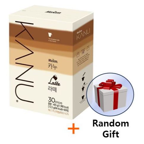 [KOREA] KANU coffee Maxim KANU Latte / 5T, 30T | Shopee Singapore