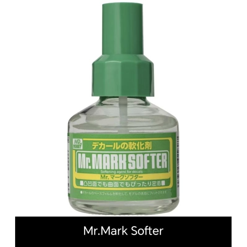 Mr Hobby, Mr Mark Setter Neo and Mr Mark Softer Neo decal solutution ...