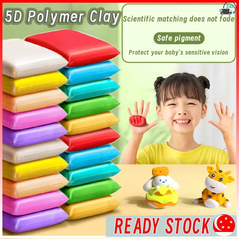 🇸🇬 36 Color Light Soft Clay DIY Toys Children Educational Air Dry ...