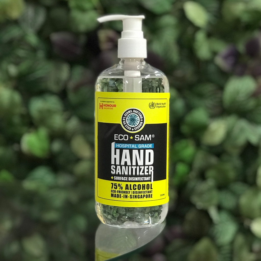ECOSAM [500 ML] Medical Antiseptic Handrub Disinfectant Hand Sanitizer ...