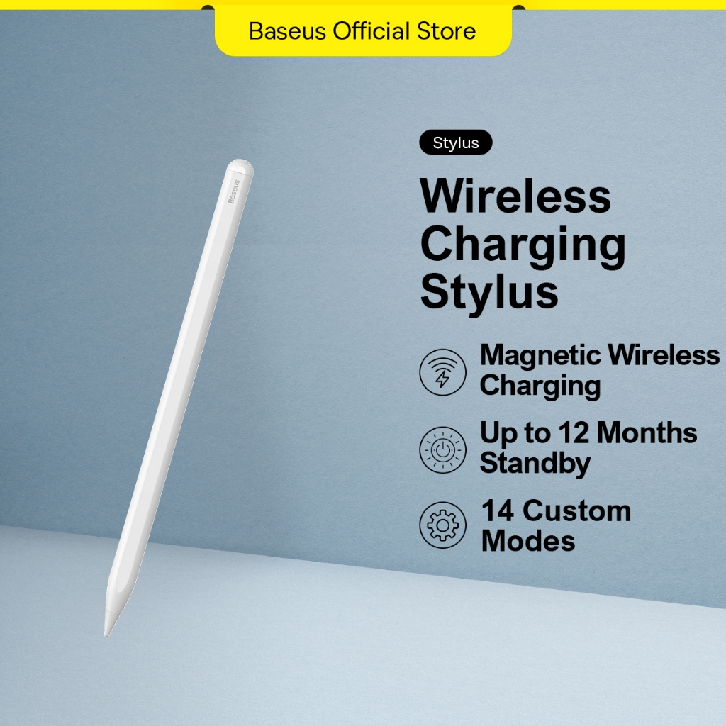 Baseus Stylus Pen with Wireless Charging Bluetooth Connection for Pad ...