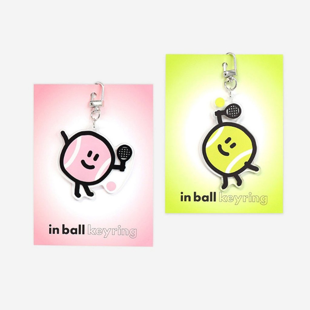 [Inball] Tennis Key Ring From Korea | Shopee Singapore