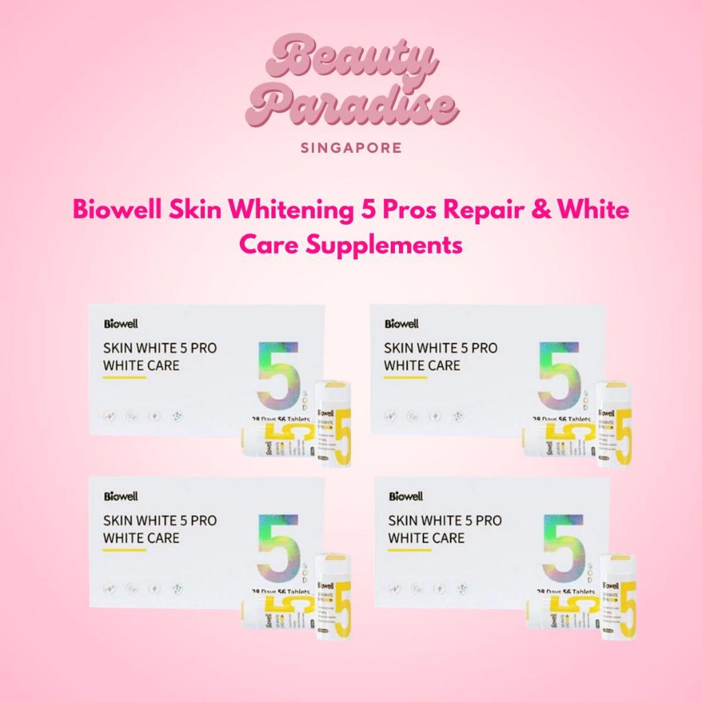 【FREE 1 Bottle of Nordland Bird's Nest Peptide】Biowell Skin Whitening 5 ...
