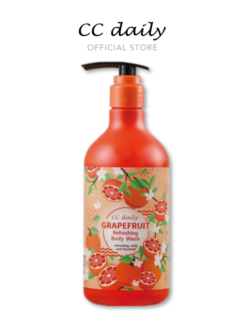 CC daily Grapefruit Refreshing Body Wash 580g | Shopee Singapore