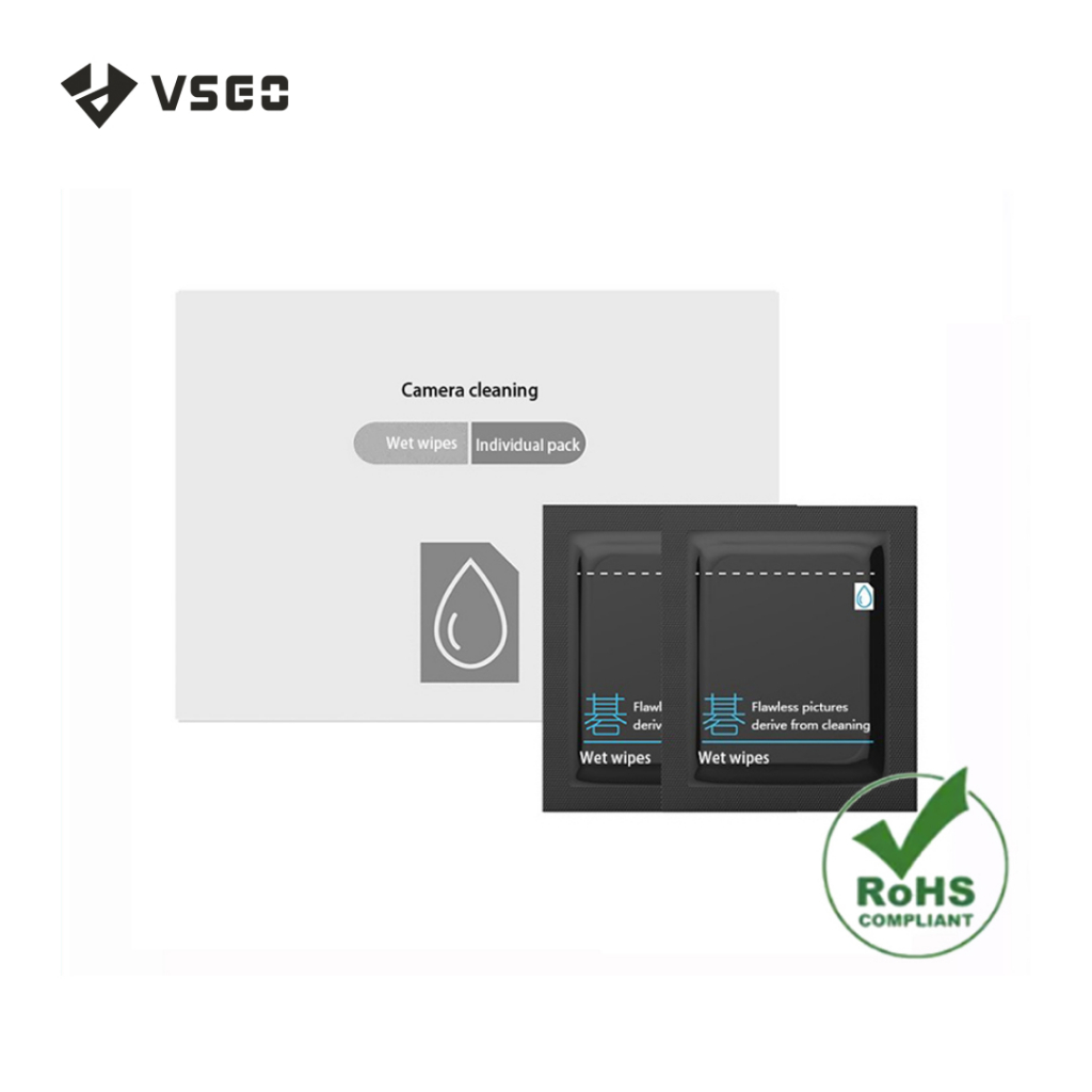 VSGO V-T01E Anti Bacteria Screen Cleaning Wet Wipes (60pcs) | Shopee ...