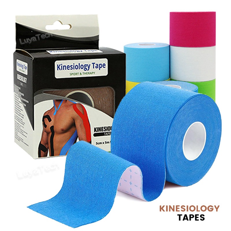 Kinesiology Tape 🇸🇬 Muscle Pain Relief Athletic Tape Sports KT Tape ...