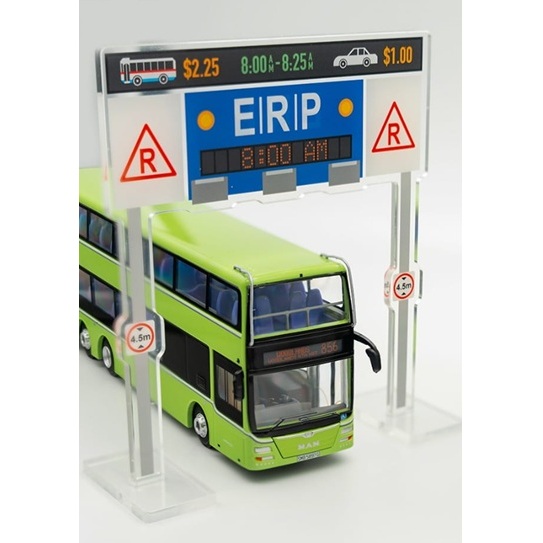 SG_BC_BUS READY STOCK SG Seller: 1:64 Scale Singapore Bus Model A95 ERP ...