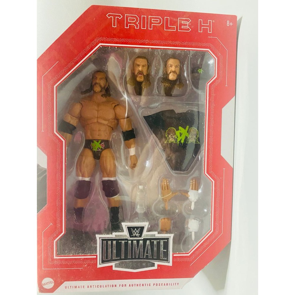 WWE Ultimate Edition Triple H Action Figure - Fan Takeover Amazon ...