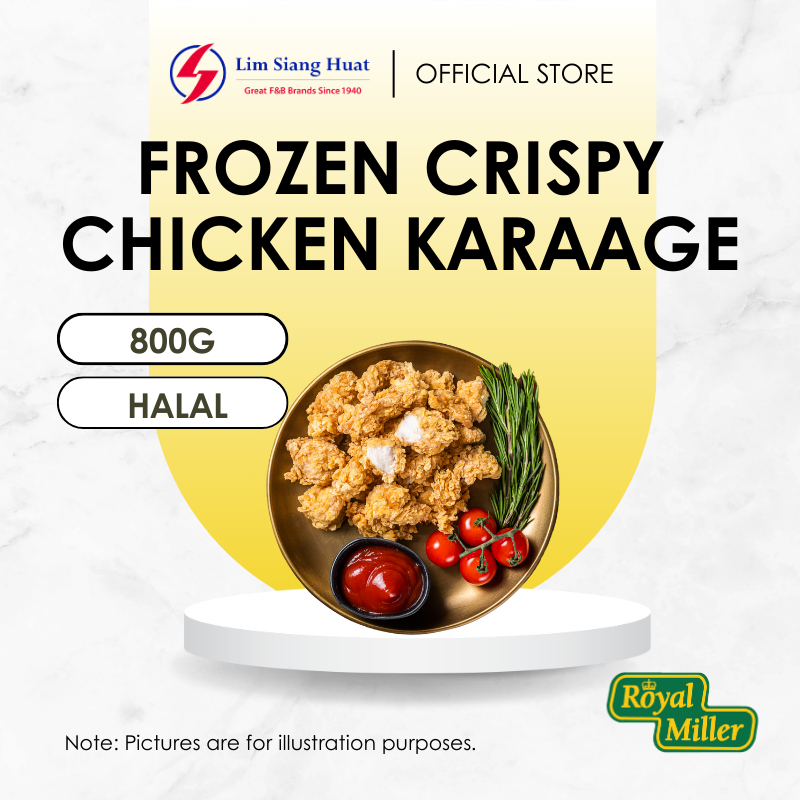 Royal Miller Frozen Crispy Chicken Karaage 800g | Shopee Singapore