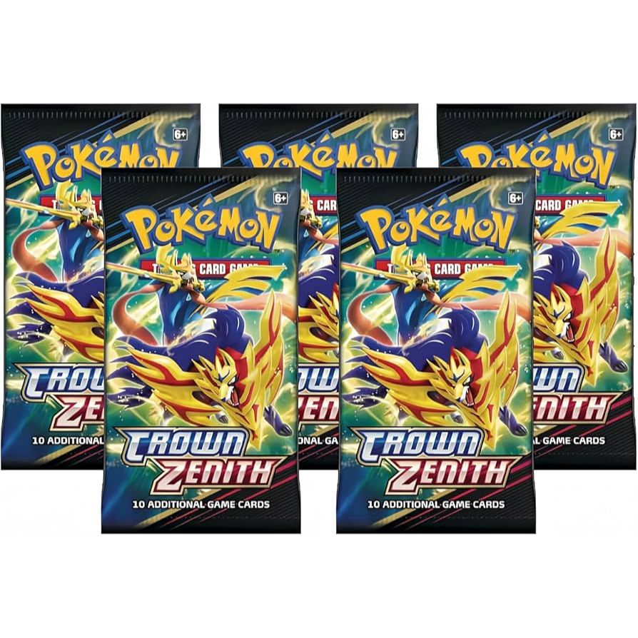 Pokémon TCG SS12.5 Sword & Shield SWSH Crown Zenith Booster Pack ...