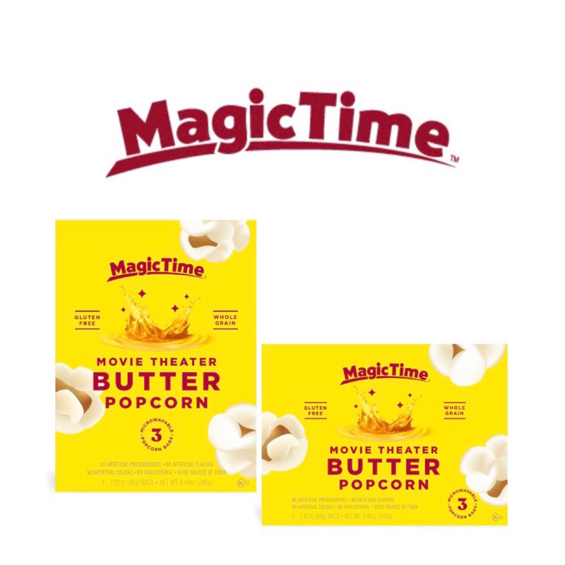 [SG STOCK] MagicTime Popcorn MOVIE THEATER BUTTER Popcorn USA 🇺🇸 Brand ...